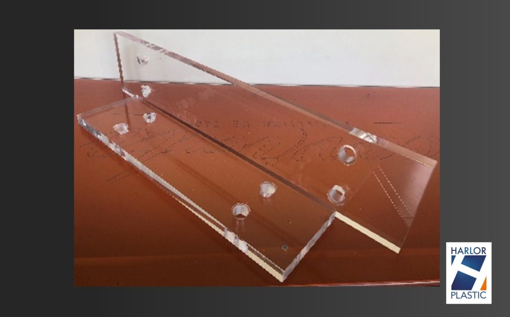Usinage de disque et de plateau en PMMA - HARLOR PLASTIC