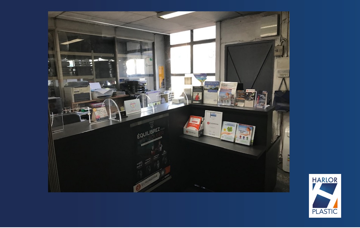 PROTECTION DE COMPTOIR EN PLASTIQUE POUR PROTÉGER LES COMMERÇANTS ...