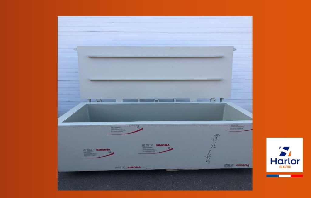 CUVE PLASTIQUE DE DECAPAGE - PASSIVATION DES INOX - HARLOR PLASTIC