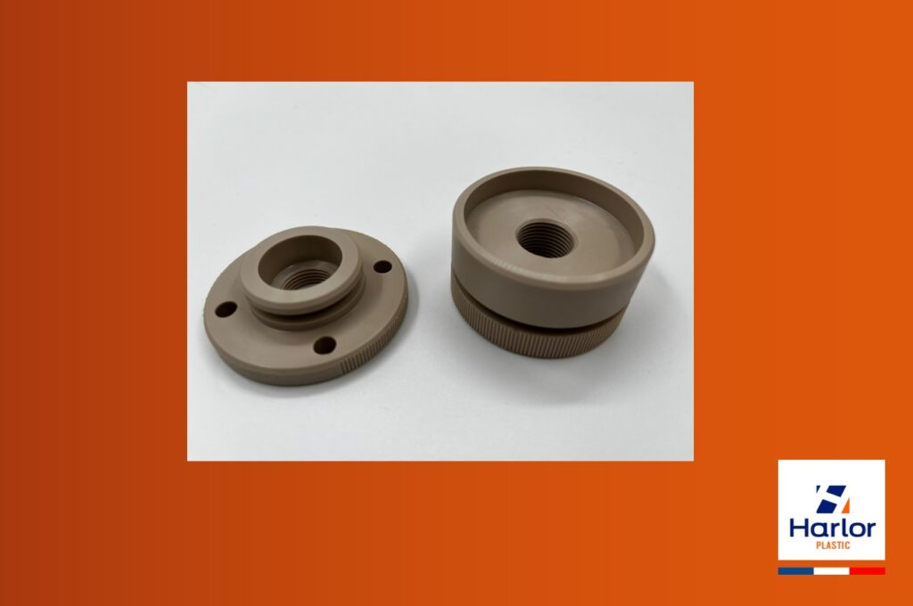 TOURNAGE DE PIECE EN PEEK - HARLOR PLASTIC