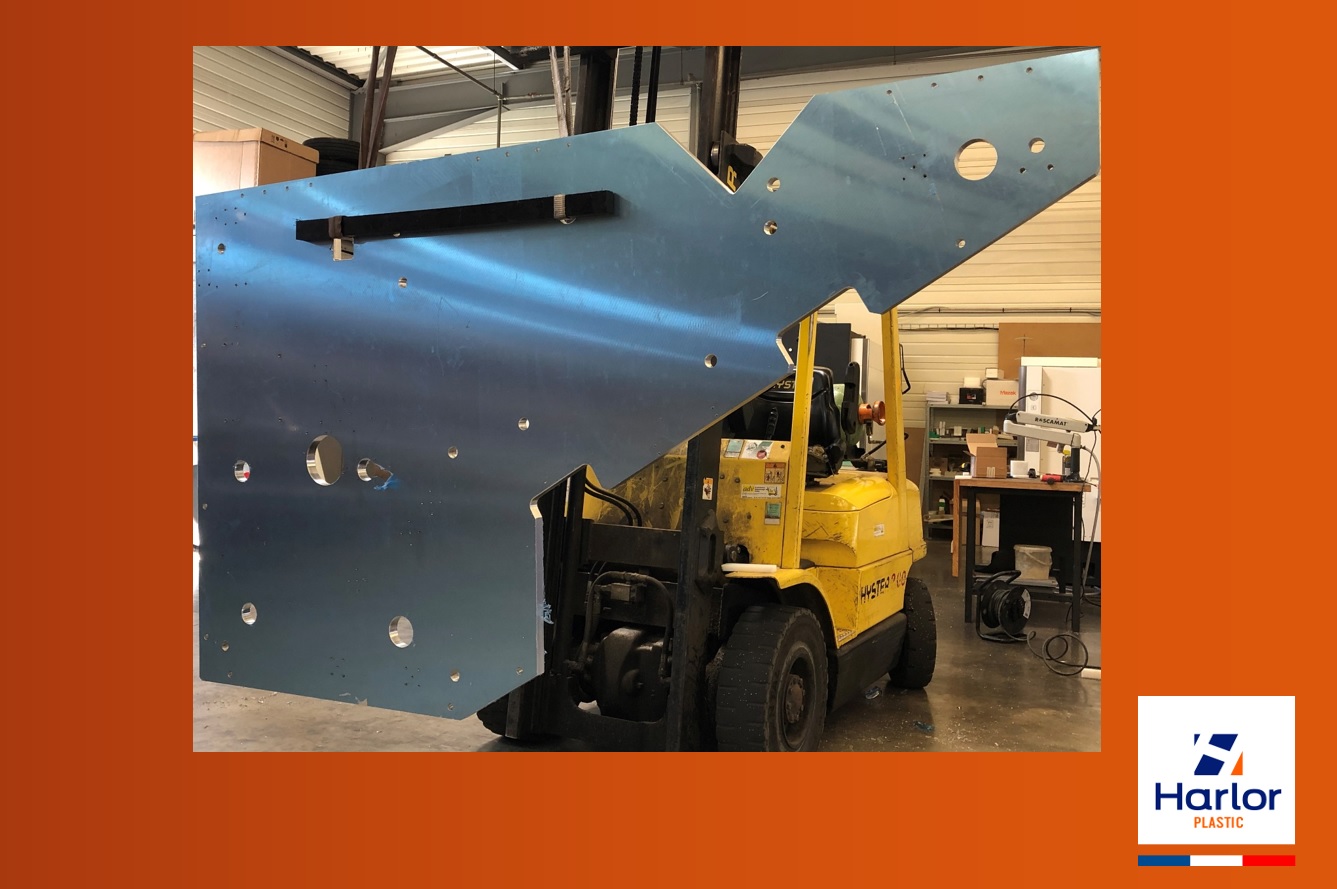 Usinage aluminum grande dimension - HARLOR PLASTIC